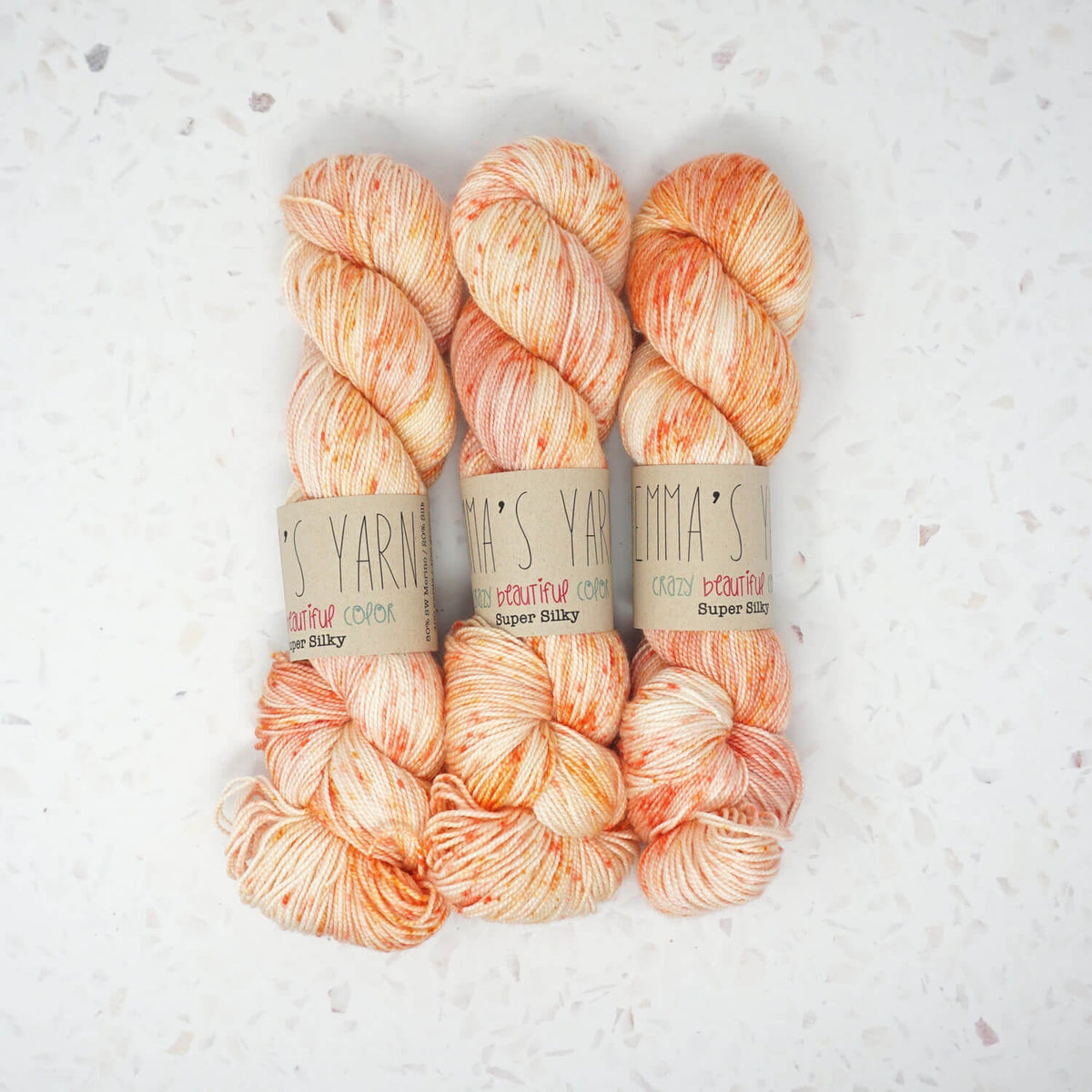 Emma's Yarn - Super Silky Yarn - 100g (Names A -M) - Yarn Worx