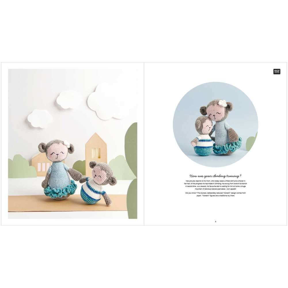 Rico - Ricorumi Mini Me Crochet Pattern Book - Yarn Worx