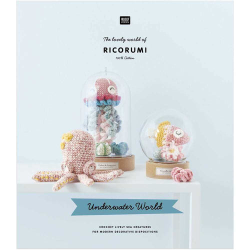 Rico Ricorumi Underwater World Crochet Pattern Book Yarn Worx