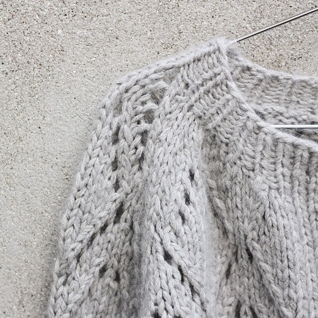 Knitting for Olive Clotilde Cardigan Pattern - Digital Download - Yarn Worx