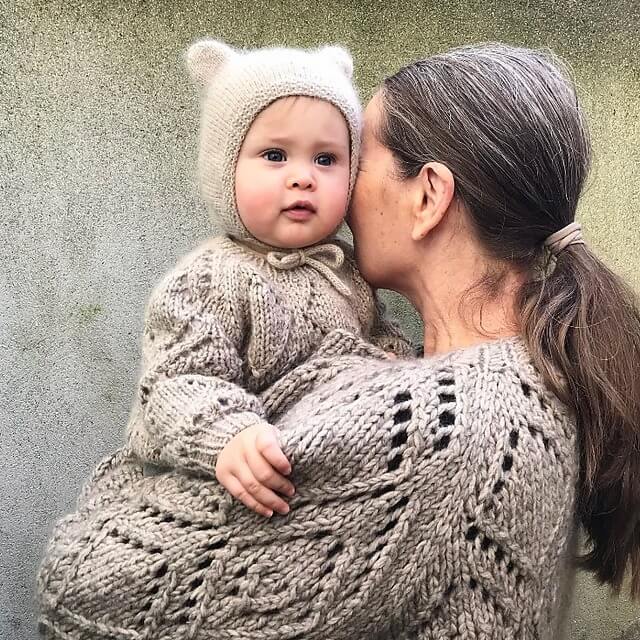 Knitting for Olive Clotilde Cardigan Pattern - Digital Download - Yarn Worx