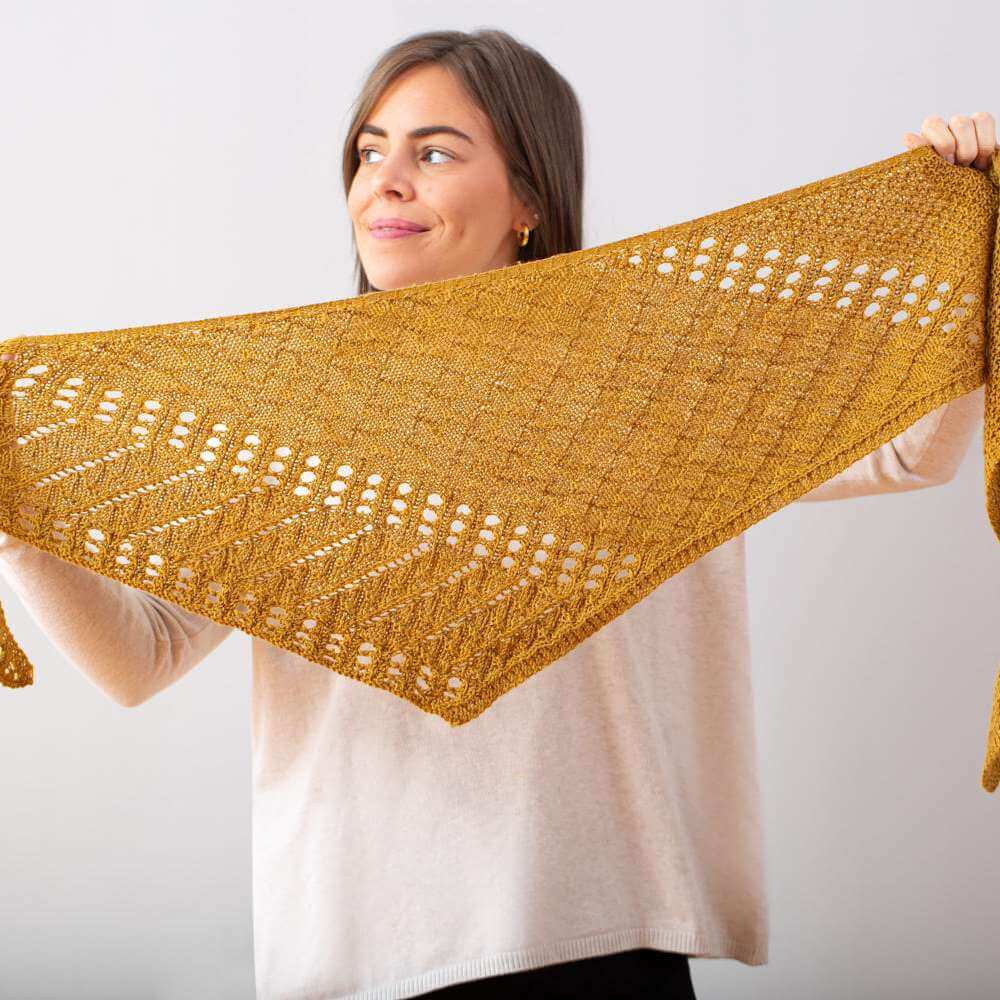 Urth Yarns Meander Scarf Pattern - Digital Download - Yarn Worx